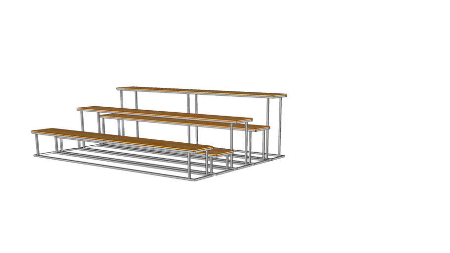 bleacher holli | 3D Warehouse