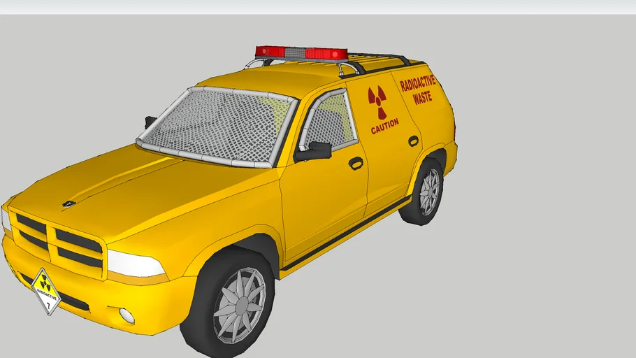 Radioactive Waste Transport Dodge | 3D Warehouse