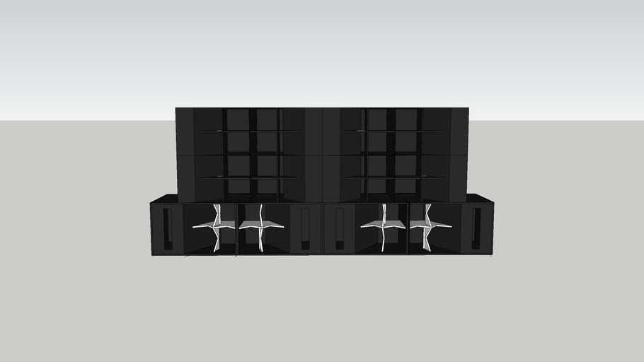 4 mhb 46 + 8 celestion cxi1811 | 3D Warehouse