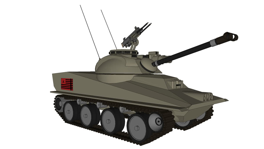 M-4L 'Mosquito' Recon Tank | 3D Warehouse