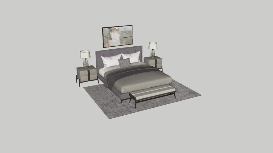 bedroom set | 3D Warehouse