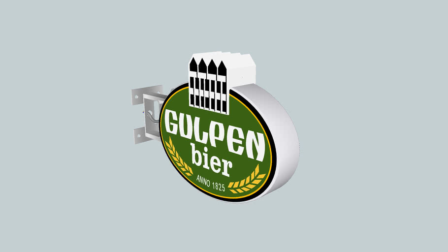Gulpen Bier Lichtbak | 3D Warehouse
