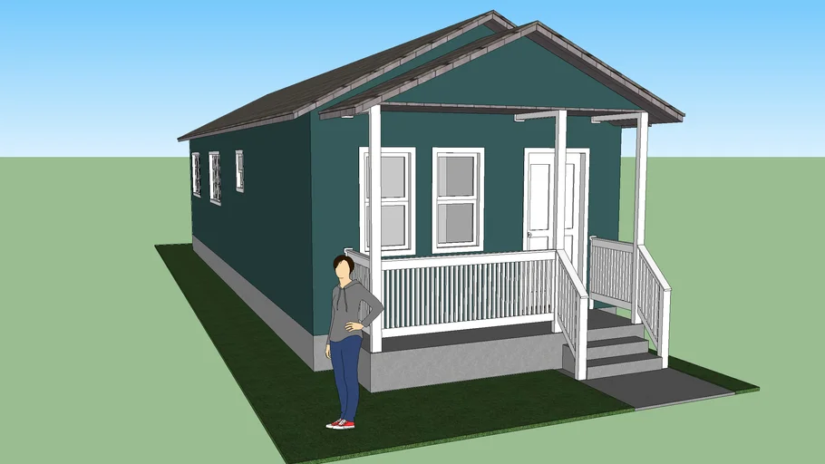 Casa americana | 3D Warehouse