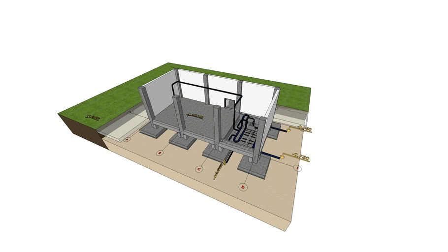 PUMP HOUSE V3 | 3D Warehouse