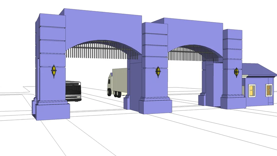 City Gate | 3D Warehouse