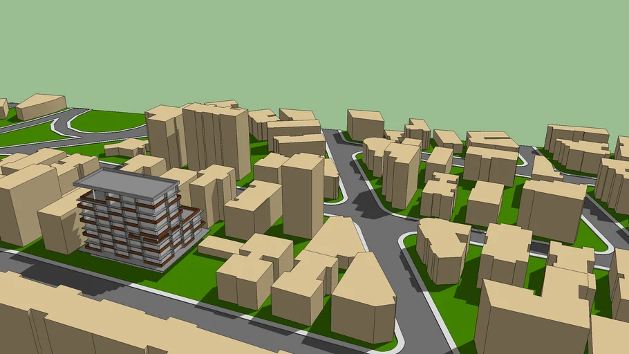 EDIFICIO ROGER GARCIA CONTEXTO AVENIDA VICTORIA | 3D Warehouse