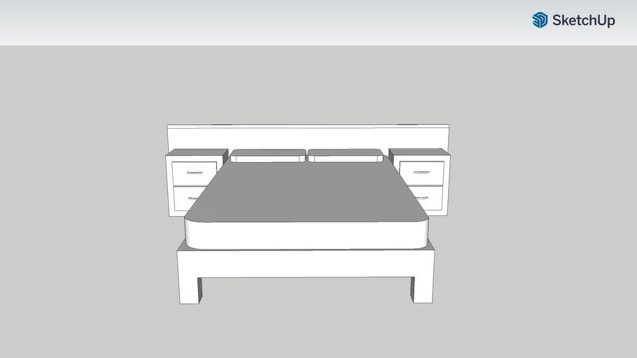 Cama base | 3D Warehouse