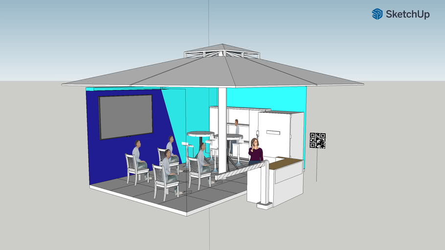 Pop up medical booth | 3D Warehouse