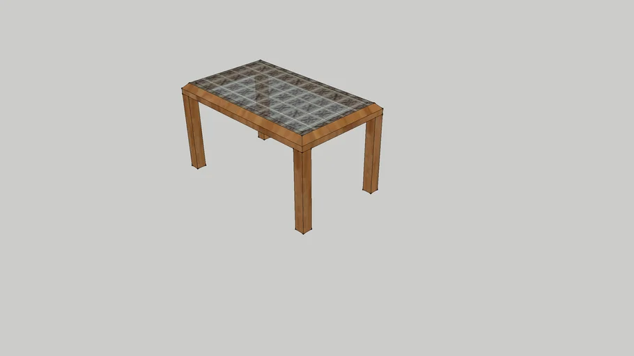 Glass Table | 3D Warehouse