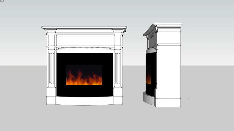 Electric Fireplace | 3D Warehouse