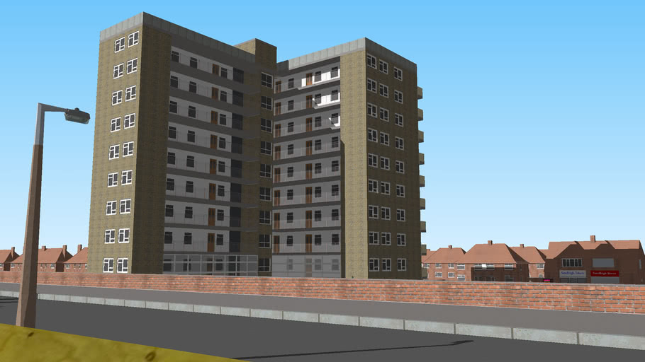 typical council estate | 3D Warehouse