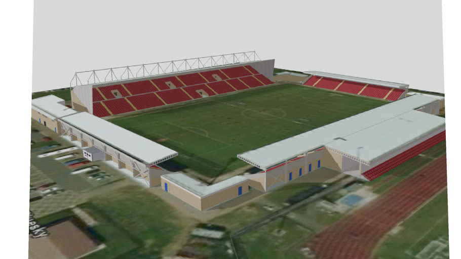 Sixfields Stadium - Northampton Town F.C | 3D Warehouse