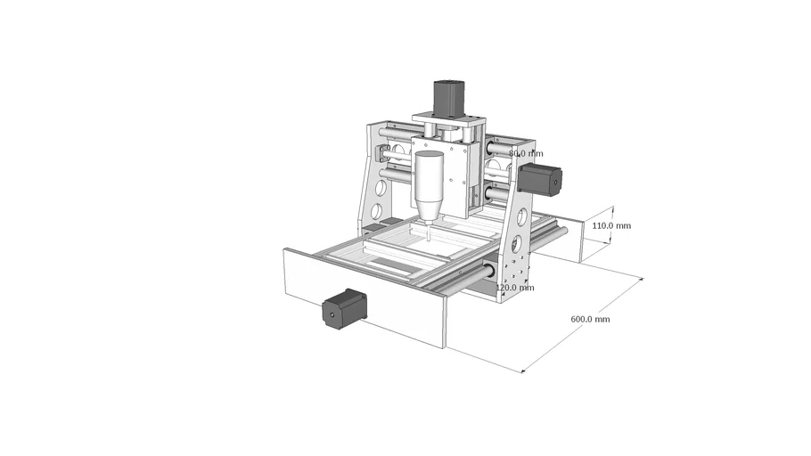 DIY CNC Router design | 3D Warehouse