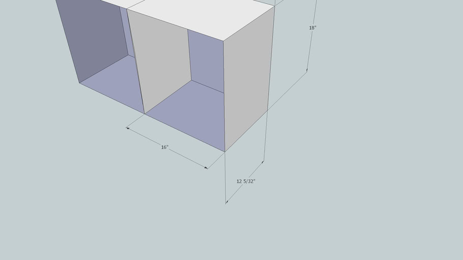 shelf drawing | 3D Warehouse