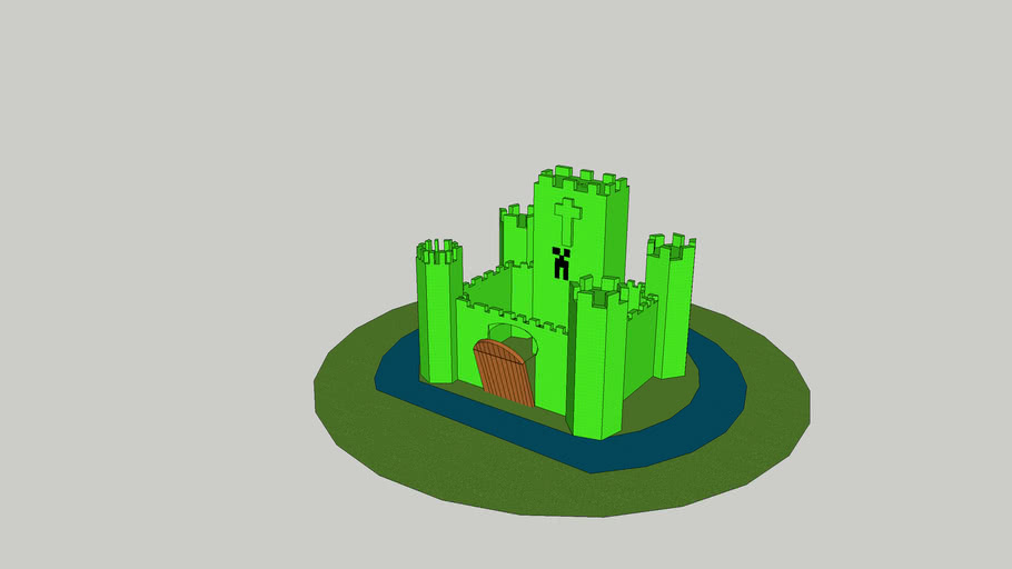 minecraft castle | 3D Warehouse