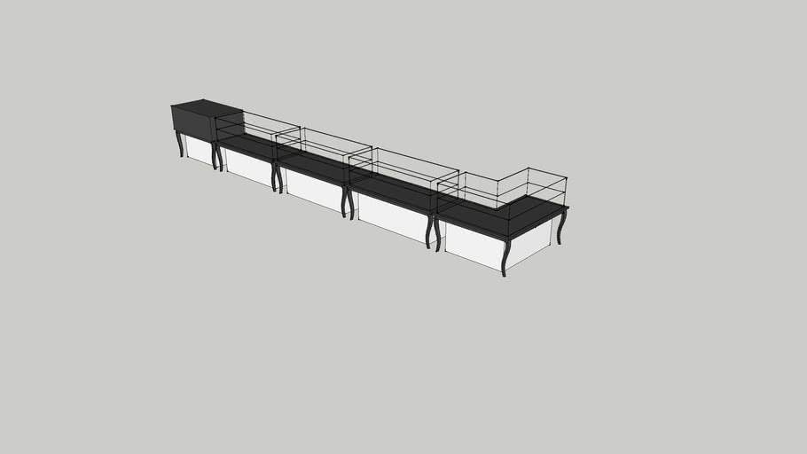 Decorative Display Counters | 3D Warehouse