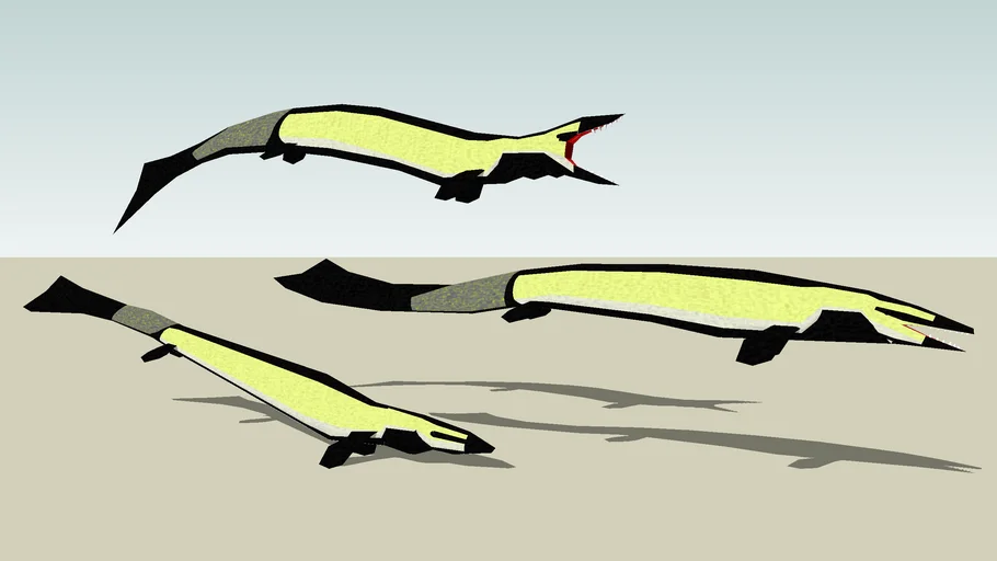 Clidastes propython | 3D Warehouse