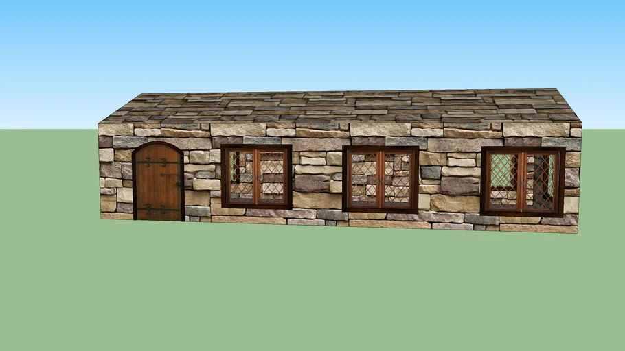 Very basic building | 3D Warehouse