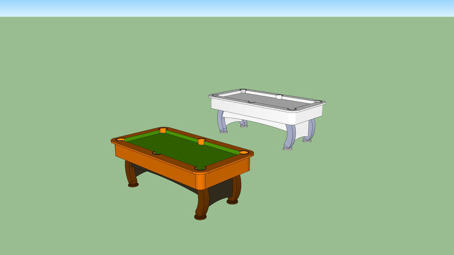 pool table | 3D Warehouse