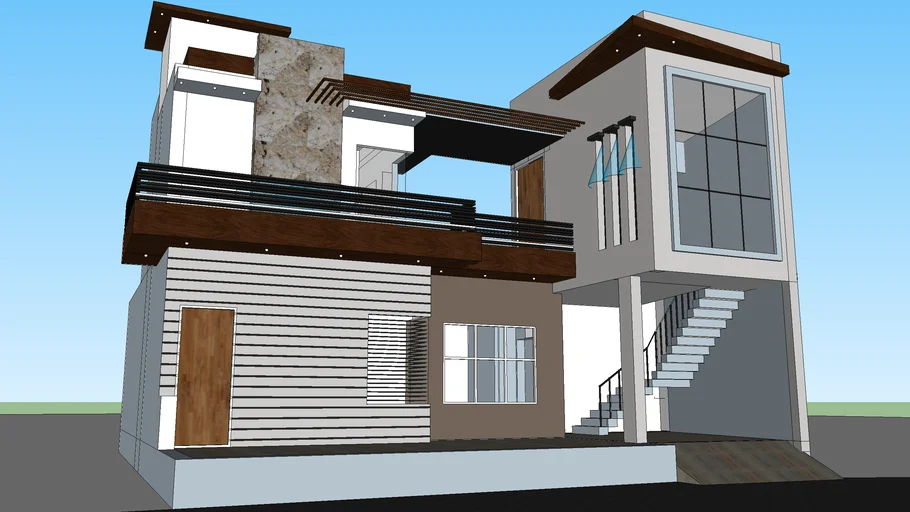 Contemporary House | 3D Warehouse