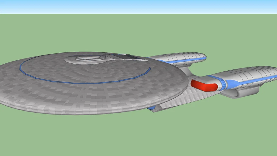 Star Fleet Galaxy class | 3D Warehouse
