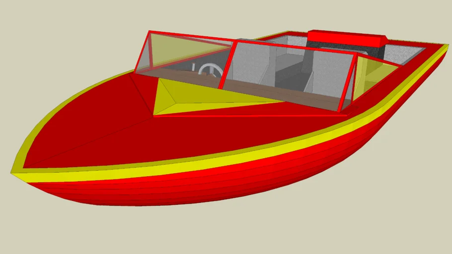 Speed Boat | 3D Warehouse