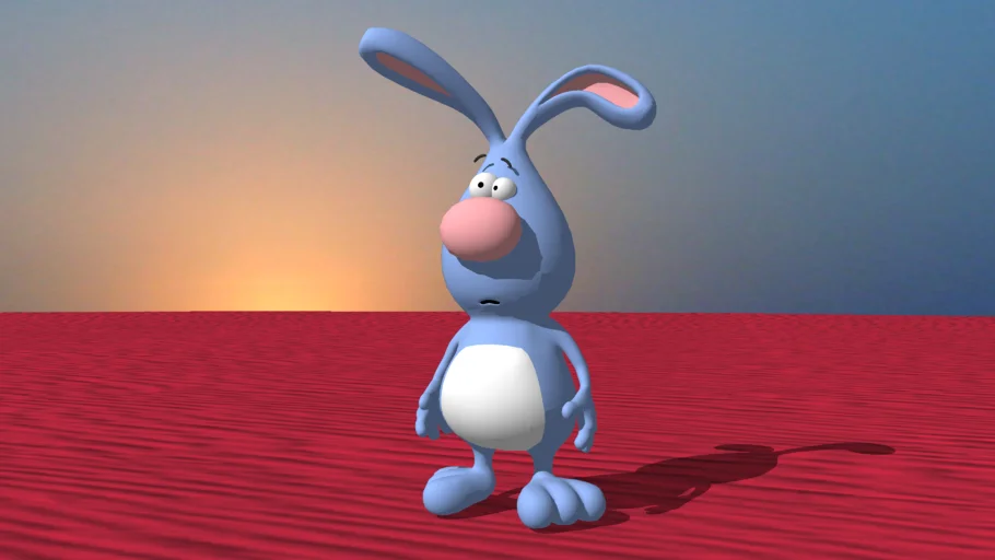 3D Cartoon Character - Rabbit | 3D Warehouse