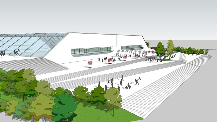 LANDSCAPE :Museum design | 3D Warehouse