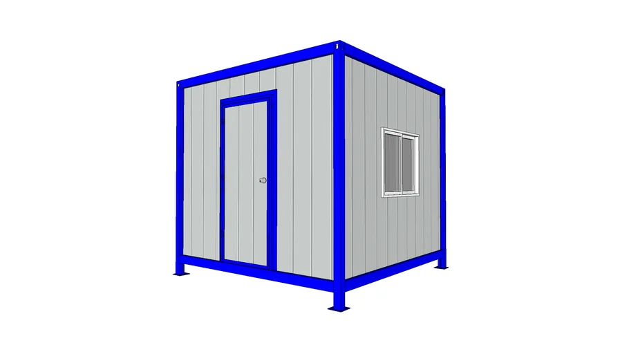 Portable Office Cabin | 3D Warehouse