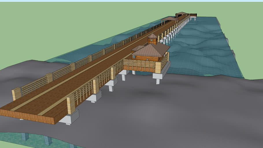 Juno Beach Pier | 3D Warehouse