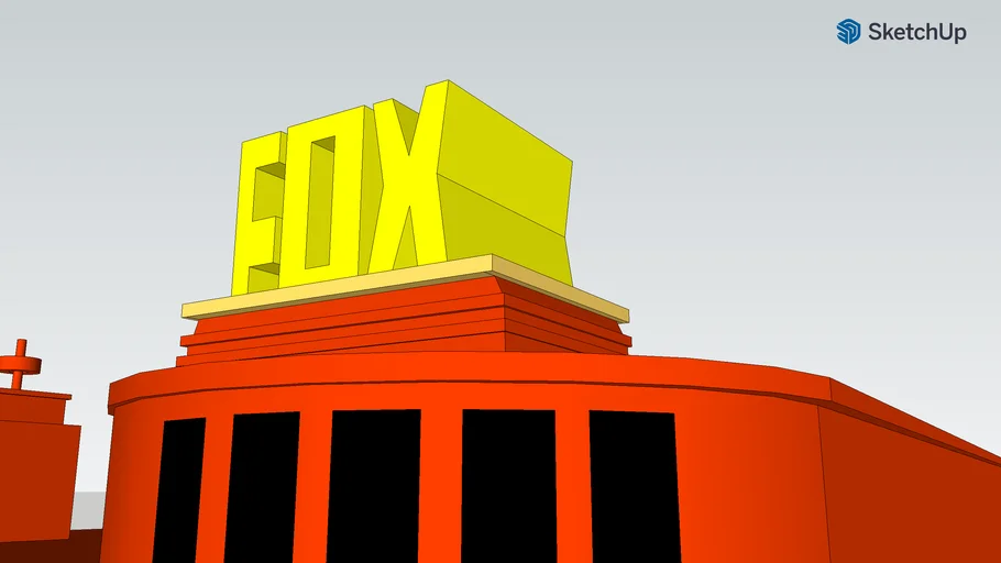 Fox Channel Logo 2018 and 2020 | 3D Warehouse