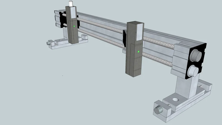 dual inkjet CIJ support | 3D Warehouse