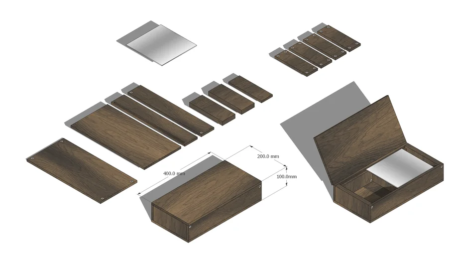 Coffer Box | 3D Warehouse