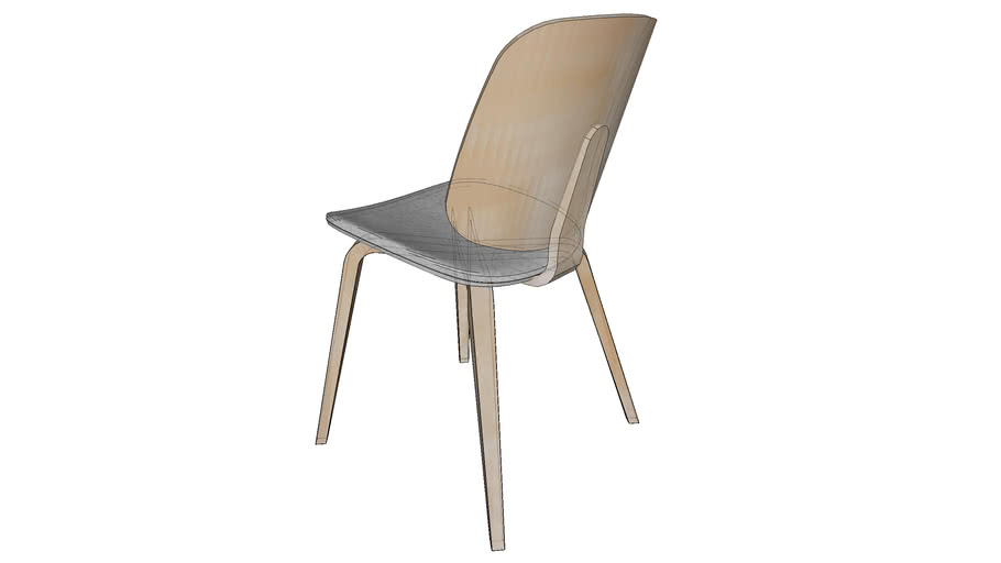 BoConcept Arhus oak chair | 3D Warehouse