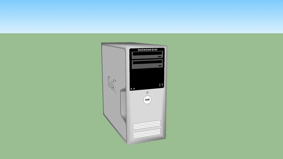 Dell Dimension E520 | 3D Warehouse