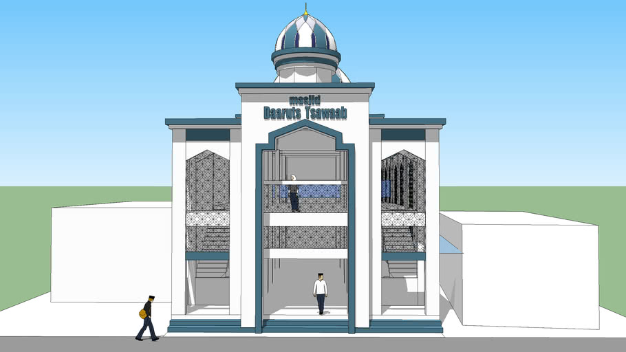 masjid 2 lantai | 3D Warehouse