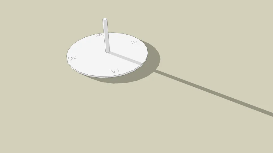 My amazing sundial-ANIMATED! | 3D Warehouse