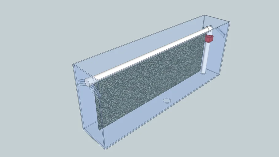 Algae Scrubber - Custom for The Pet Works - Above Sump Design | 3D ...