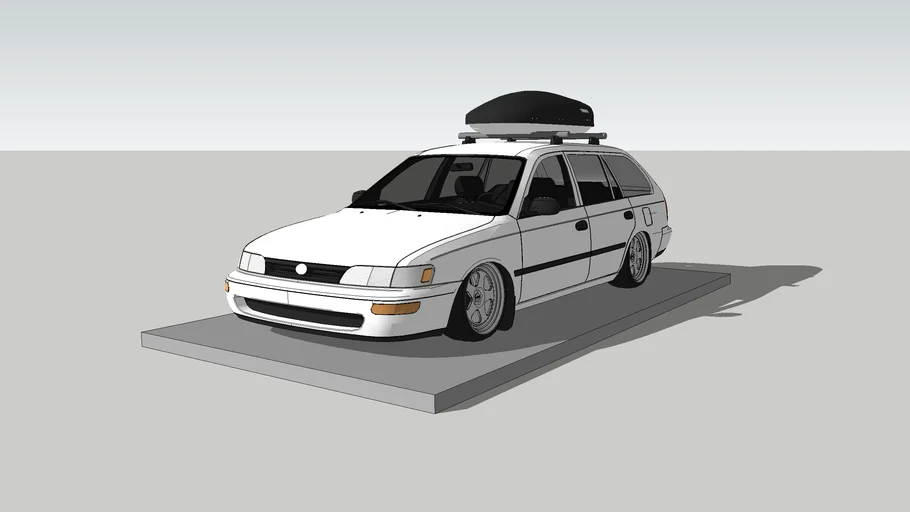 Toyota Corolla Panel Van AE110 3D Warehouse, 42% OFF