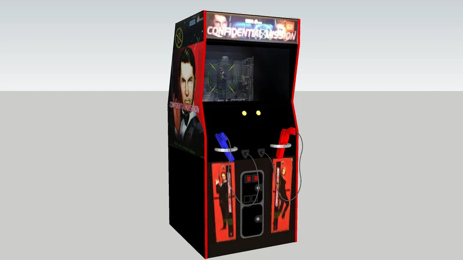 Confidential Mission arcade game | 3D Warehouse
