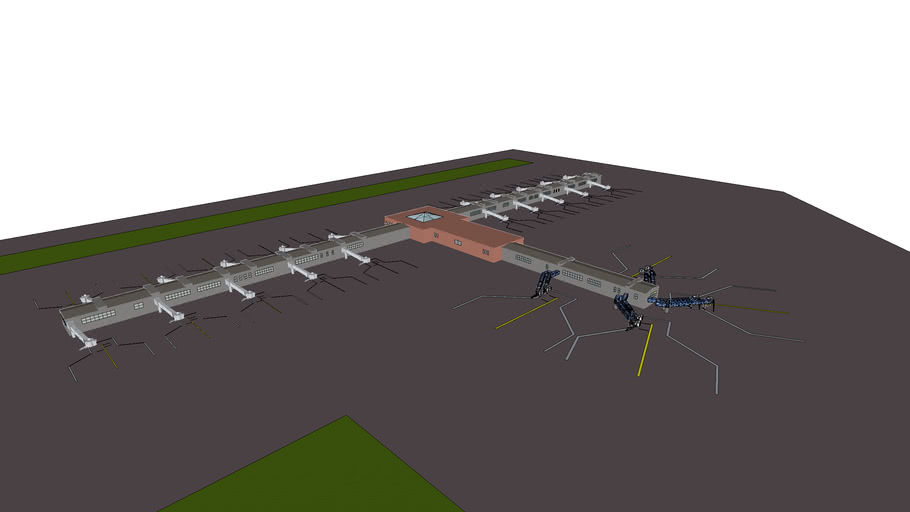 Airport terminal | 3D Warehouse