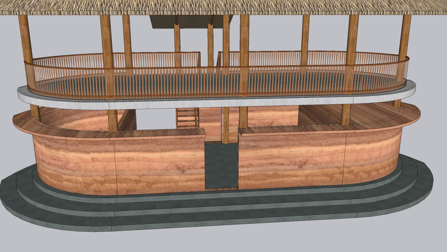 Rammed Earth Building | 3D Warehouse