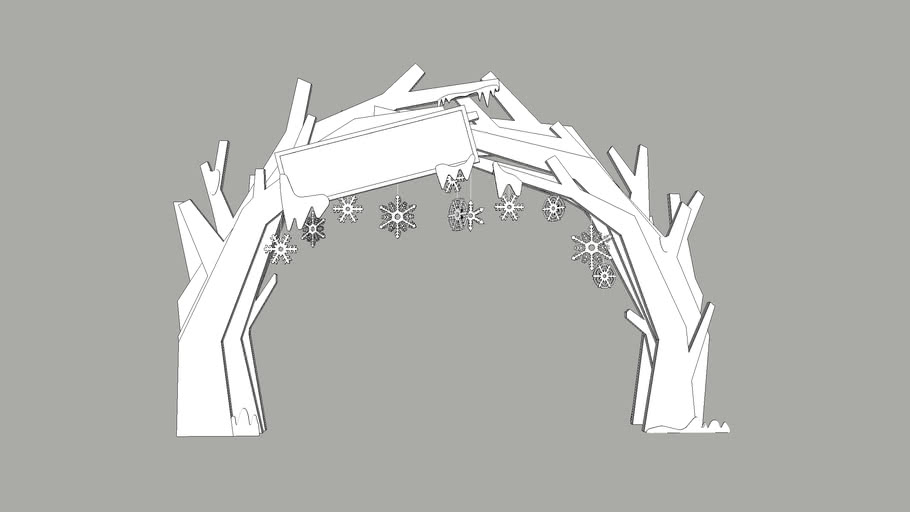 WINTER ENTRANCE ARCH | 3D Warehouse