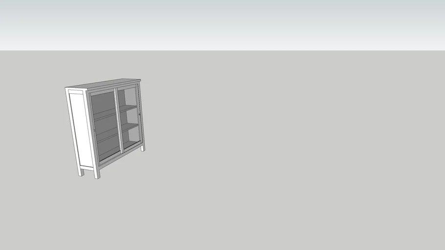 Ikea Hemnes Sideboard | 3D Warehouse