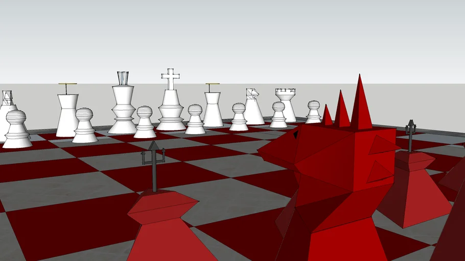 chess table | 3D Warehouse