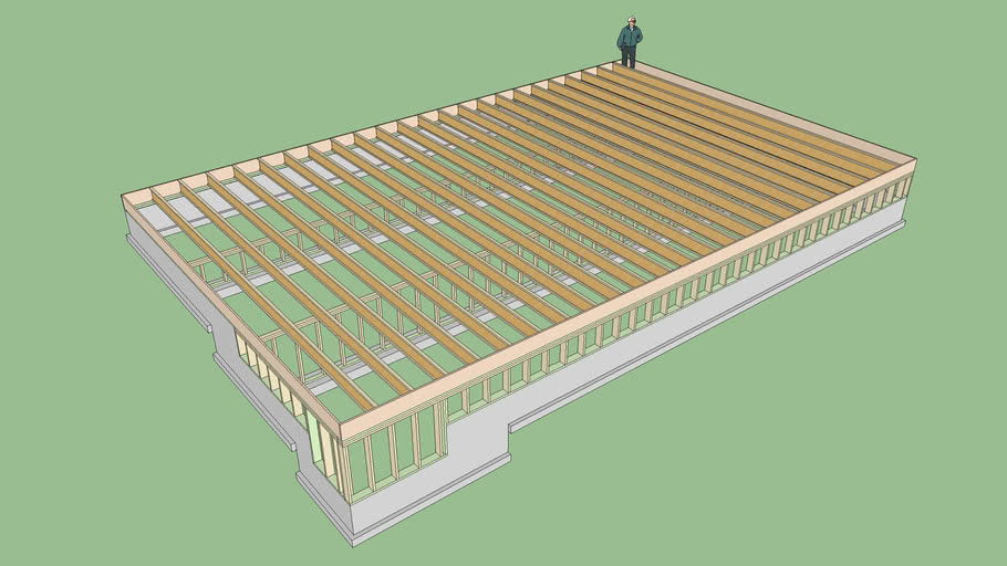 Stepped Foundation Study 1 | 3D Warehouse