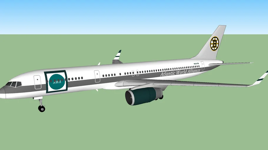 Trans Boston Air Boeing 757-2TB Atlantic World Alliance Livery (2014F ...