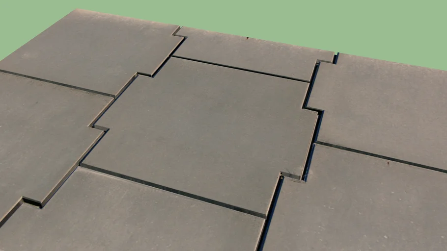 Metal Plate 3D Texture | 3D Warehouse