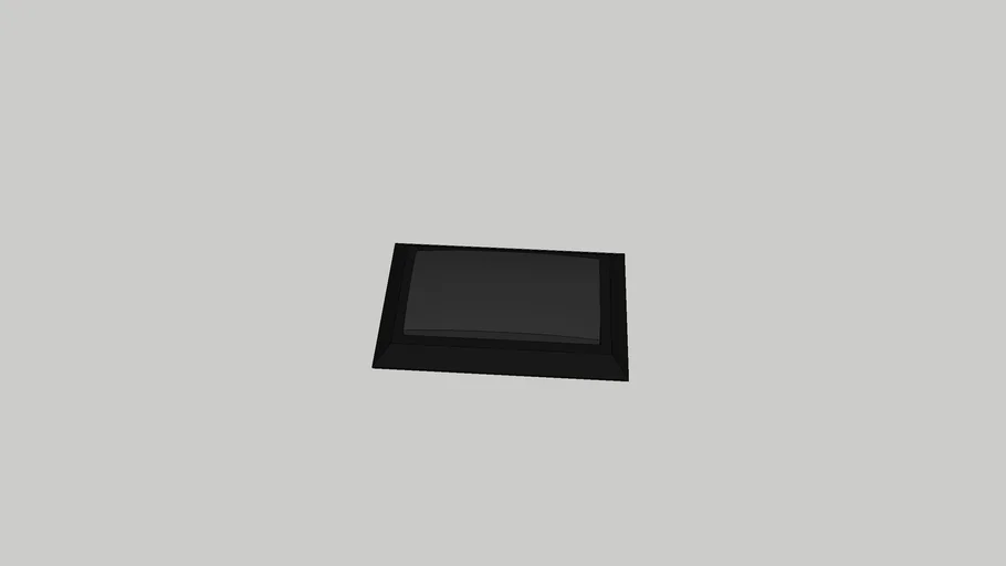 33x50 Rectangular Arcade Button | 3D Warehouse