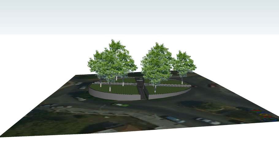 Rotonda Lagos del Bosque | 3D Warehouse